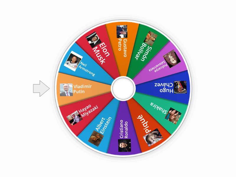 Wheel of Fame - Random wheel