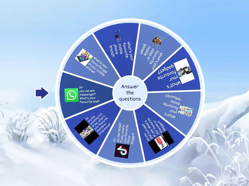 GADGETS AND MASS MEDIA - Spin the wheel