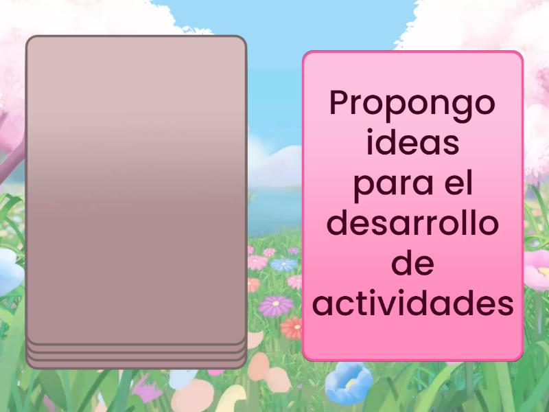 Increibles criterios de autoevaluación - Speaking cards