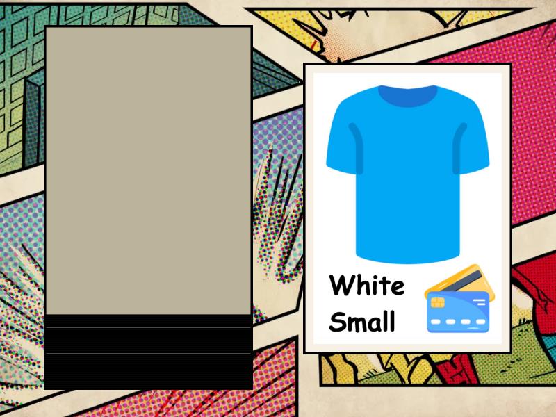 SHOPPING - Speaking cards