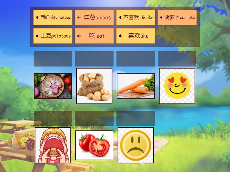 Unit 3 Words game - Match up