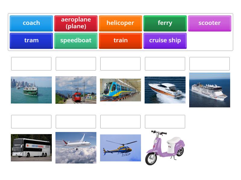 ELE Unit-7 transport - Match up