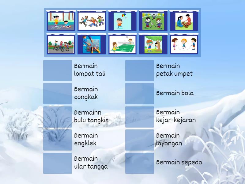Jenis-Jenis Permainan - Match up
