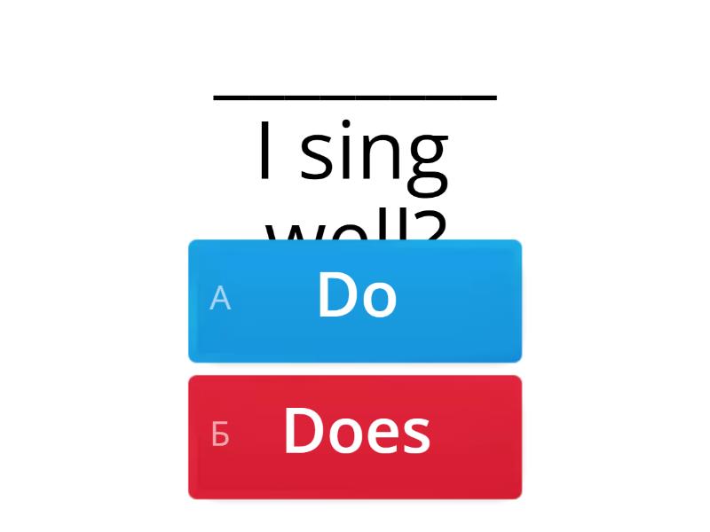 Present Simple (Do/Does) - Cuestionario