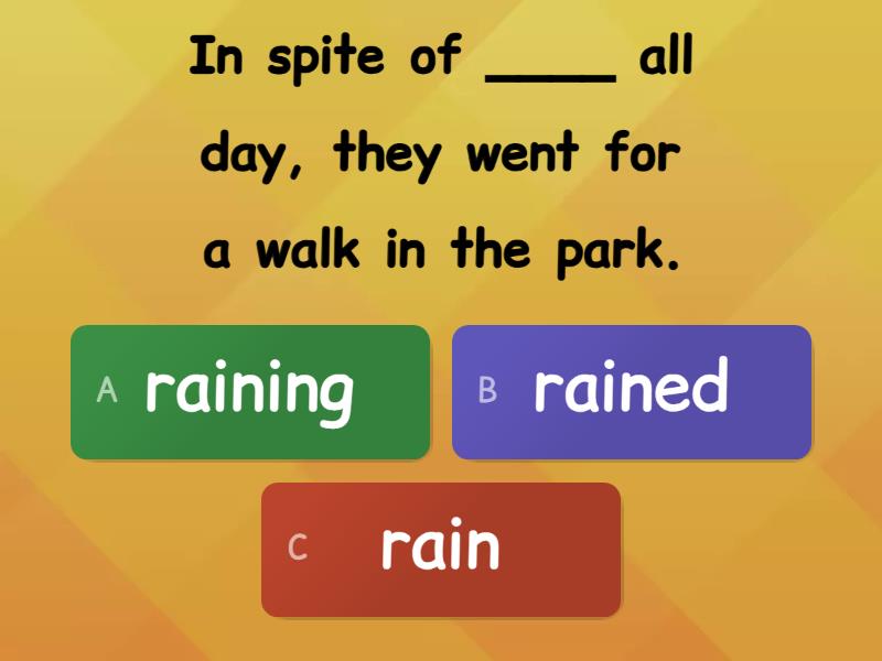 Mega1.2 U3, Grammar - Quiz