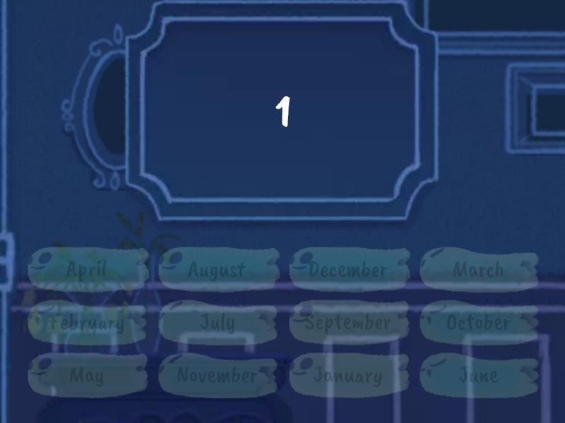 3A U3 Month-Matching Game - Find the match