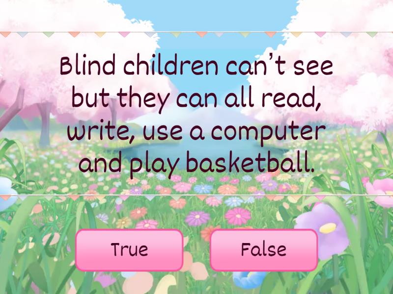 as2 reading time 2 - True or false