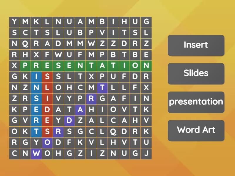 Powerpoint Wordsearch