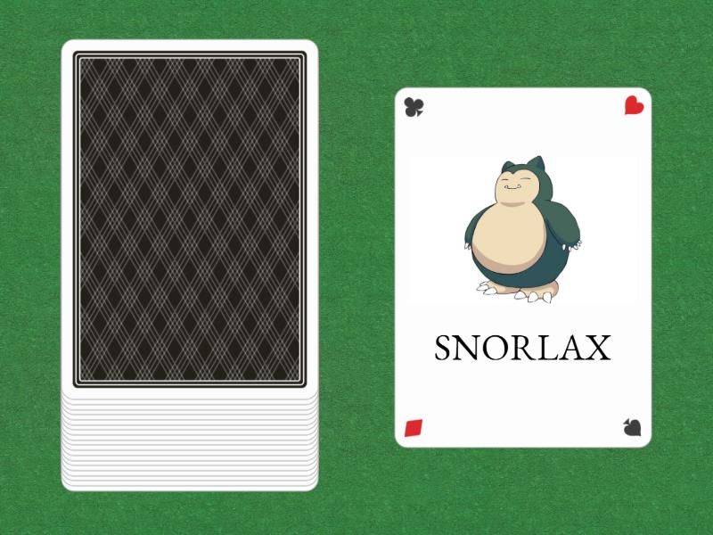 POKÉMON - Speaking cards