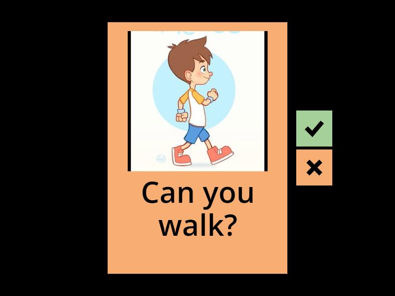 Can you? - Flash cards