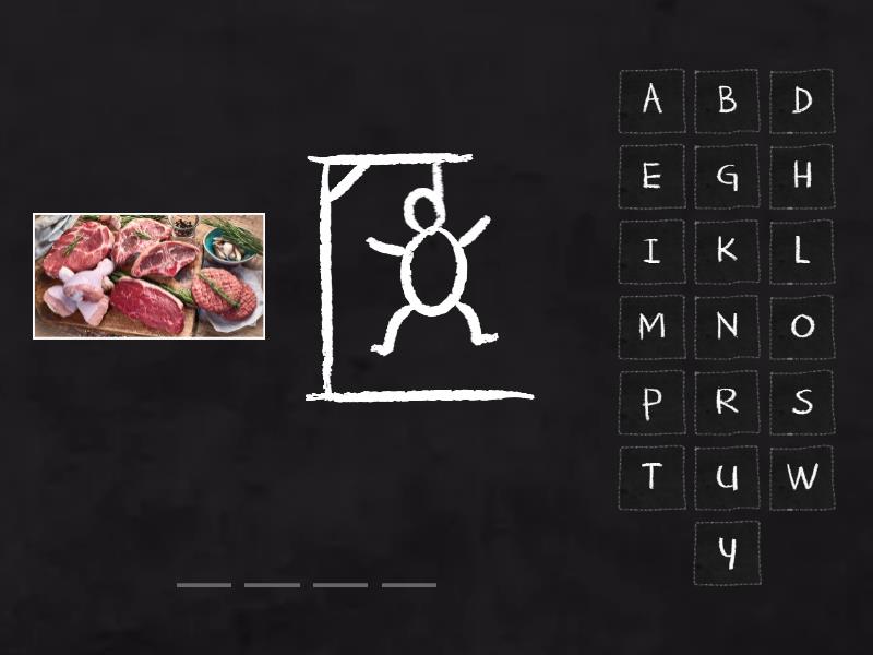 Food - Hangman