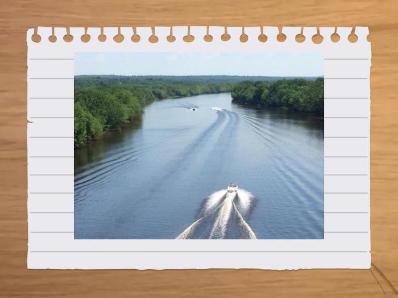 Geographical features - Flash cards