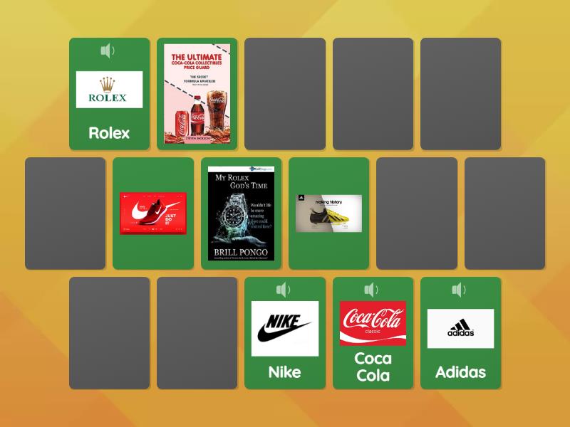 Advertising logo - Matching pairs