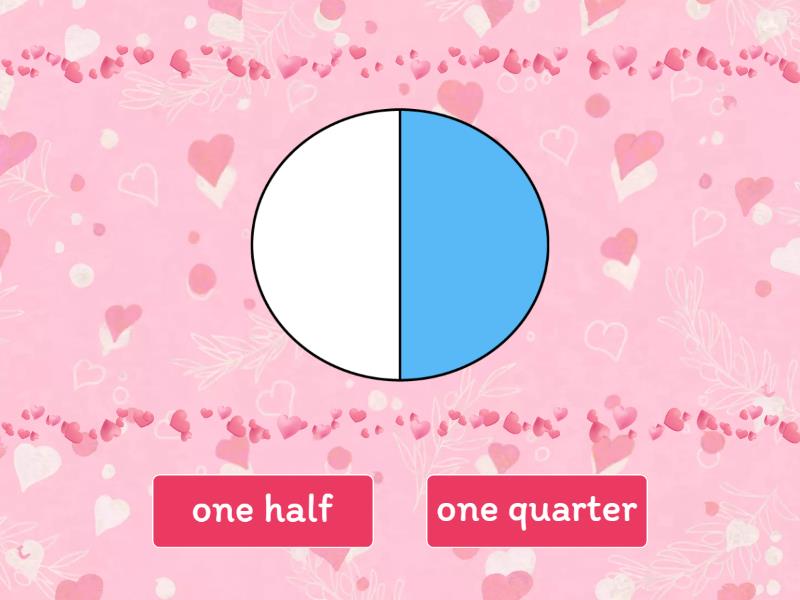 Half or quarter? - True or false