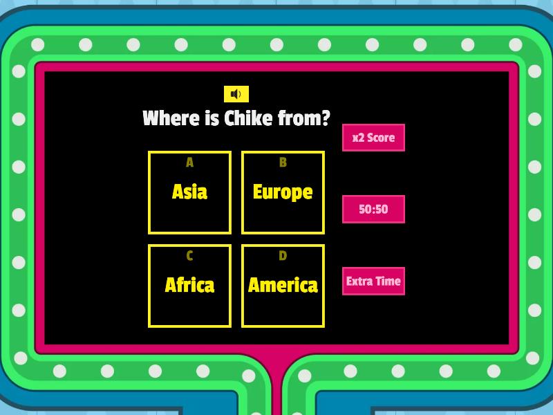 Reading Review - Gameshow quiz