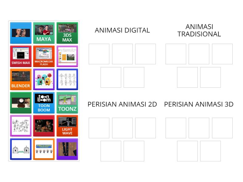 ASAS ANIMASI - Group sort