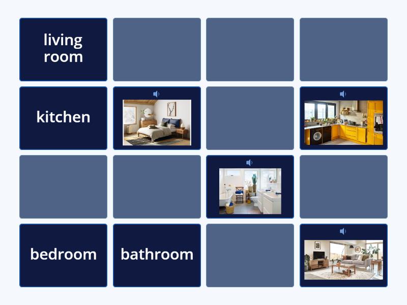 Rooms - Matching pairs