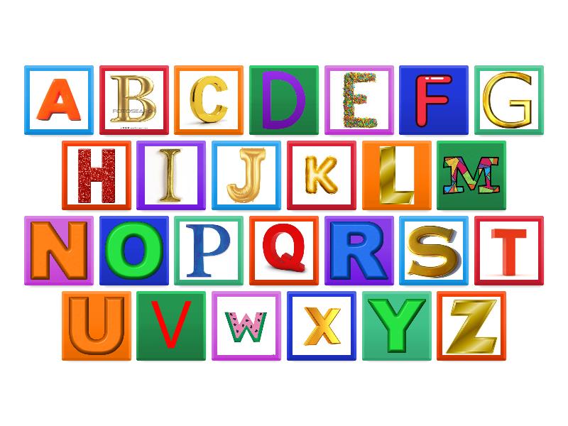 Alphabet Game 1 - Fichas giratorias