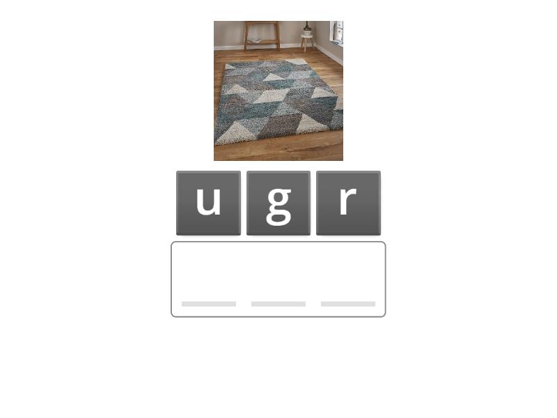 U13 - vocabulary p. 96 - Anagram