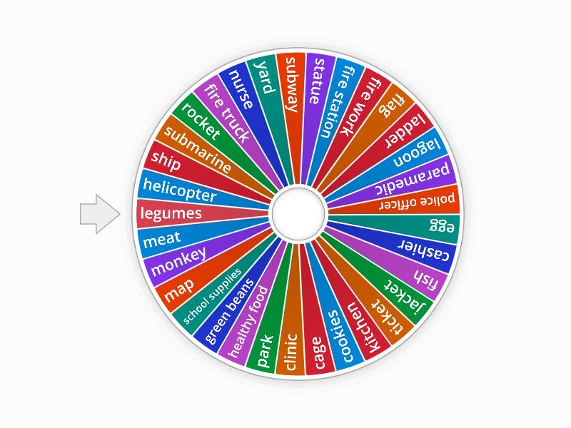 spelling bee wheel 101 - 133 - Spin the wheel