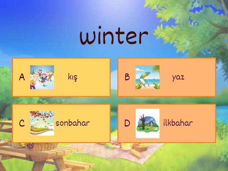 SEASONS - MEVSİMLER - Quiz