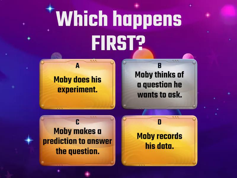 Scientific Method - Quiz