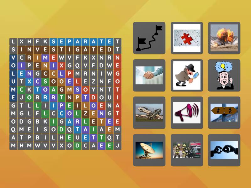 Unit 4, Week 1 Spelling - Wordsearch