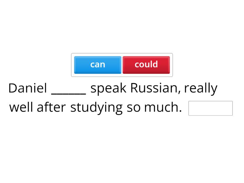 Modal Verbs - 8th Grade - Complete the sentence