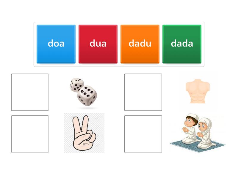 suku kata da-do - Match up