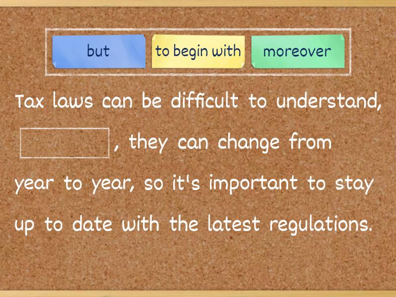 Nadiia - linkers - Missing word