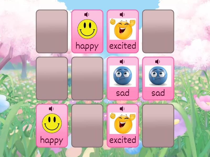 Emotions - Matching pairs