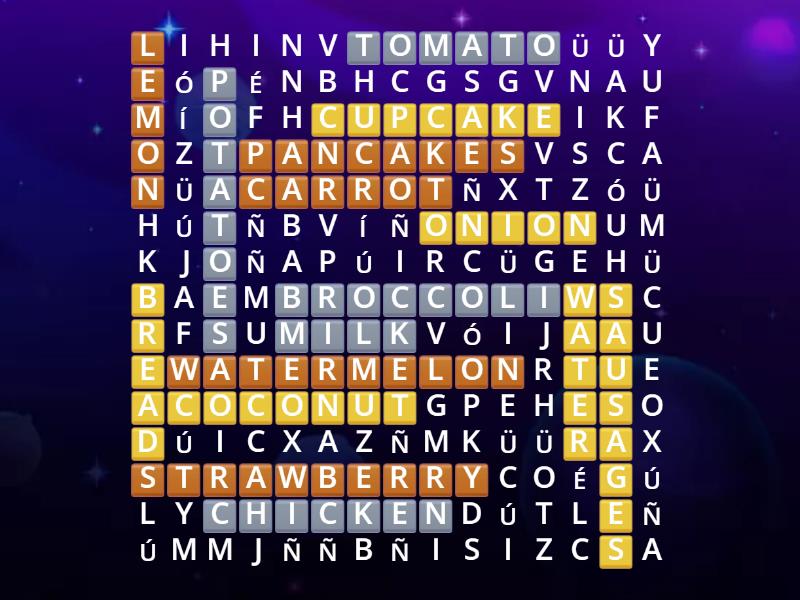 L2 and L3 - Wordsearch