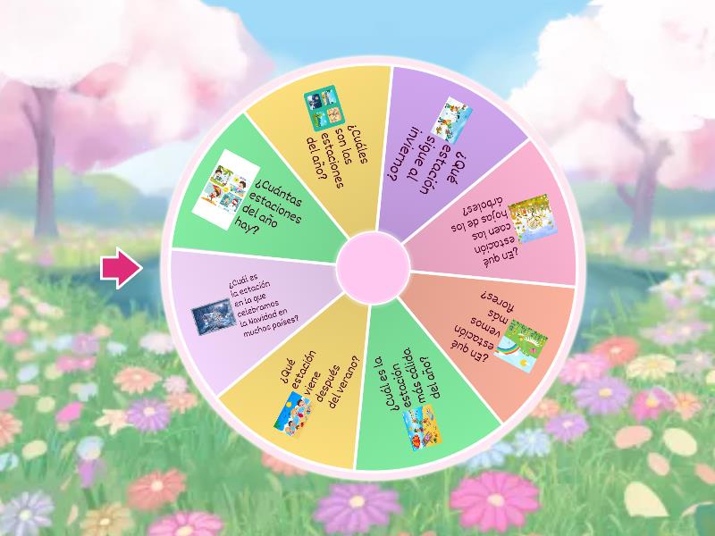 Estaciones del año - Spin the wheel