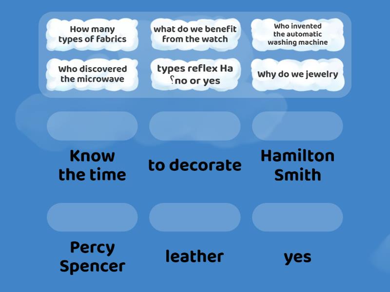 The project - Match up