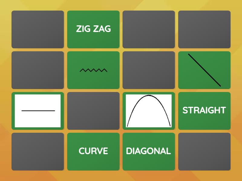 KINDS OF LINES - Matching pairs