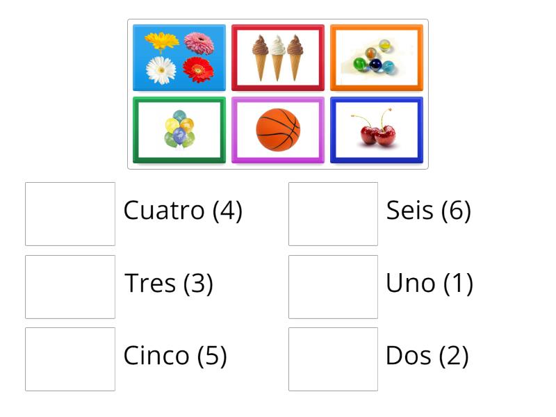 Contar objetos. PDA:Cuenta objetos y elementos de su entorno - Match up