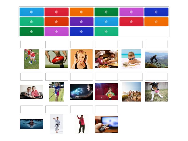 Passatempi - With Audio Clues - Match up