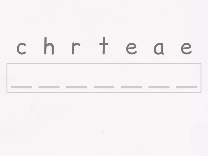 Classroom - Anagrama