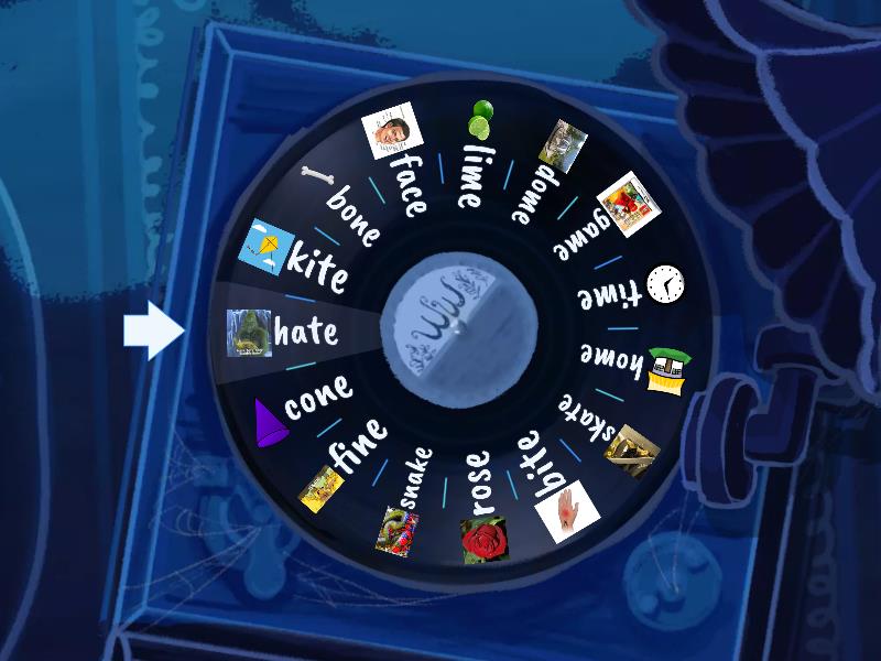 Long vowels a_i_o - Spin the wheel