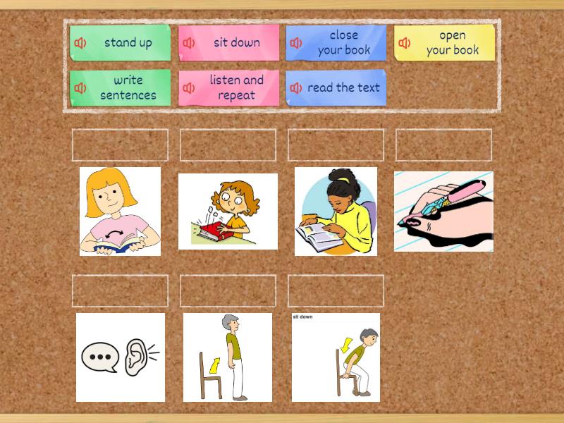 instructions - Match up