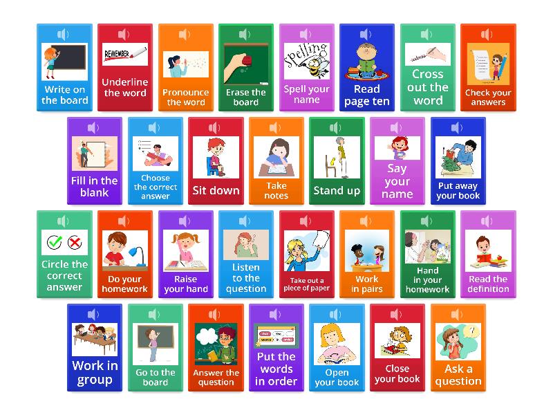 Marimba Academy - Classroom actions - Flip tiles