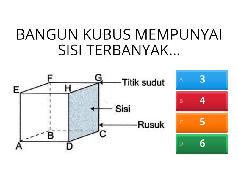 SOAL KUBUS DAN BALOK - Cuestionario