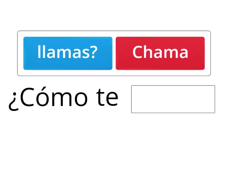 Actividad español - Missing word