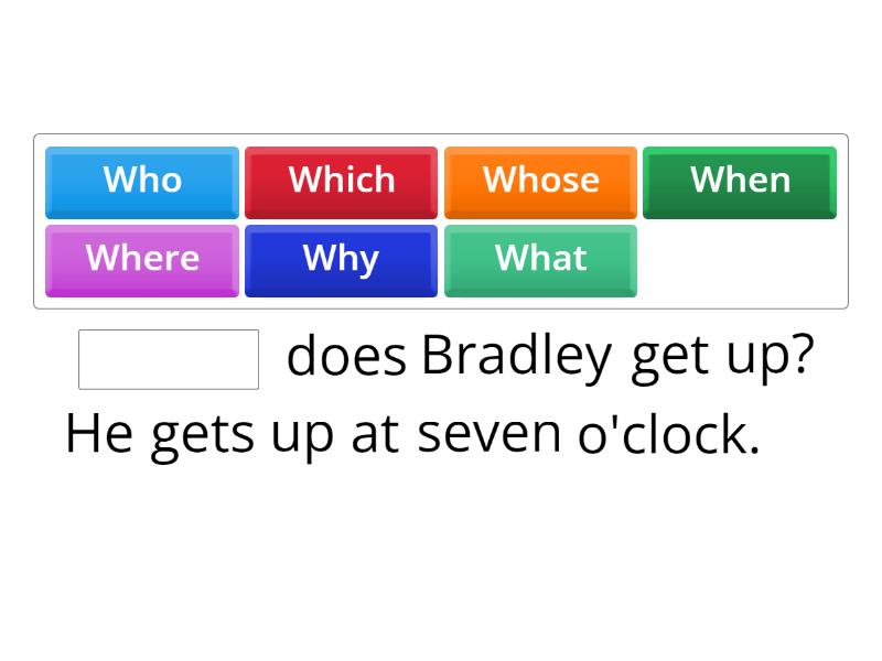 Project 1 4d wh- questions - Complete the sentence