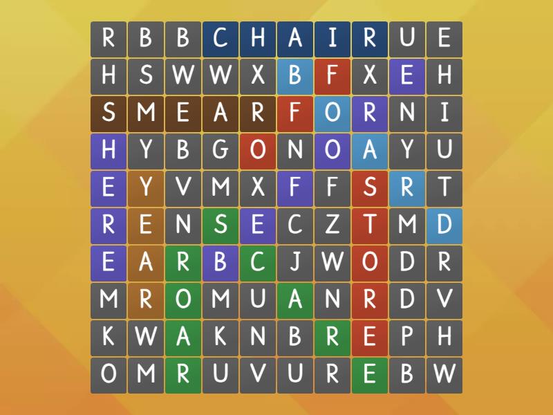 Spelling Vowel-r Phonograms - Wordsearch