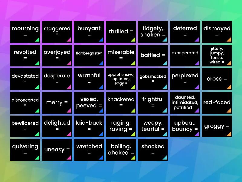 feelings advanced - Flip tiles