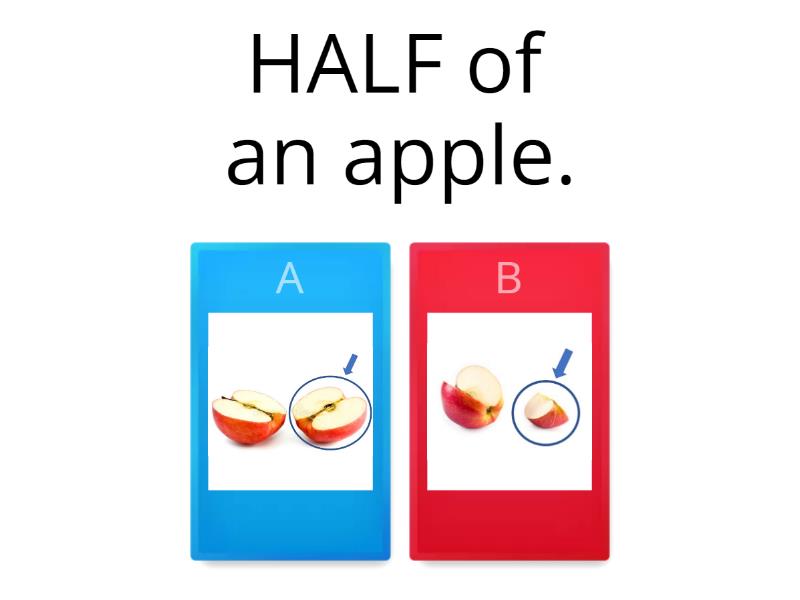 HALF or not - Quiz