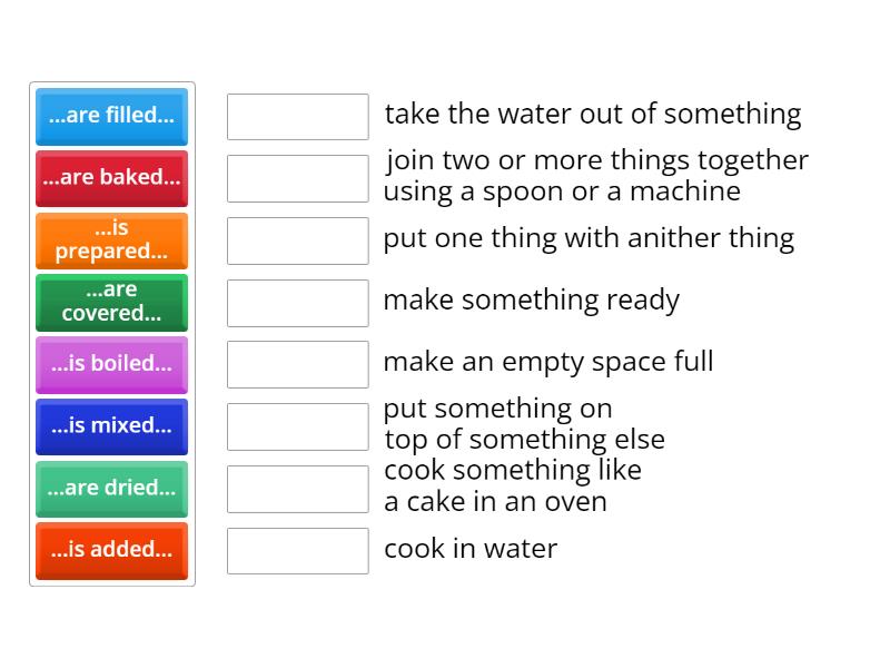 Breakfast cereals - Match up