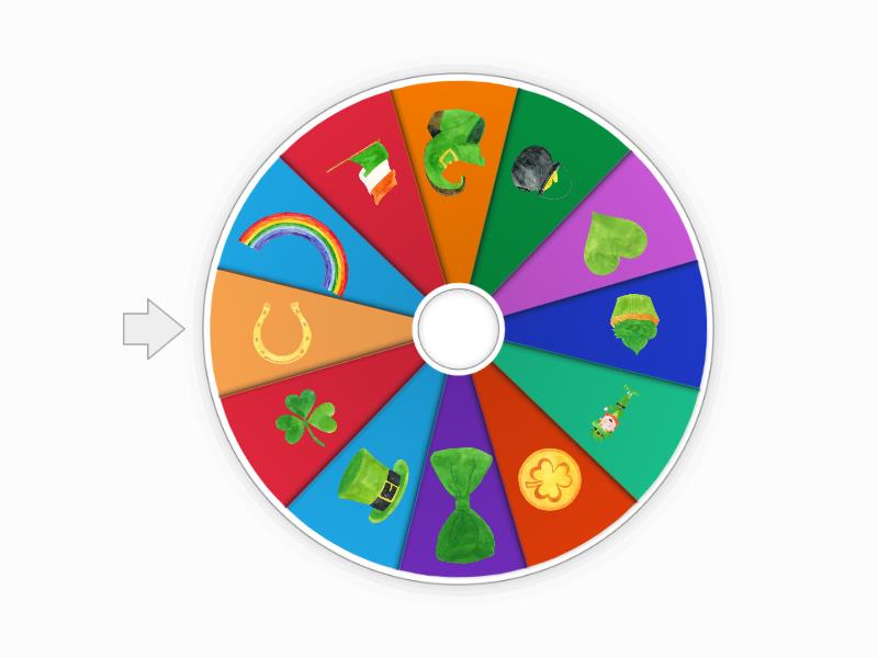 St. Patrick's Day - Wheel - Spin the wheel