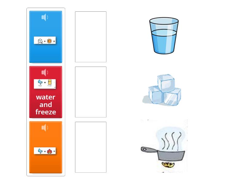 Matter water - Match up